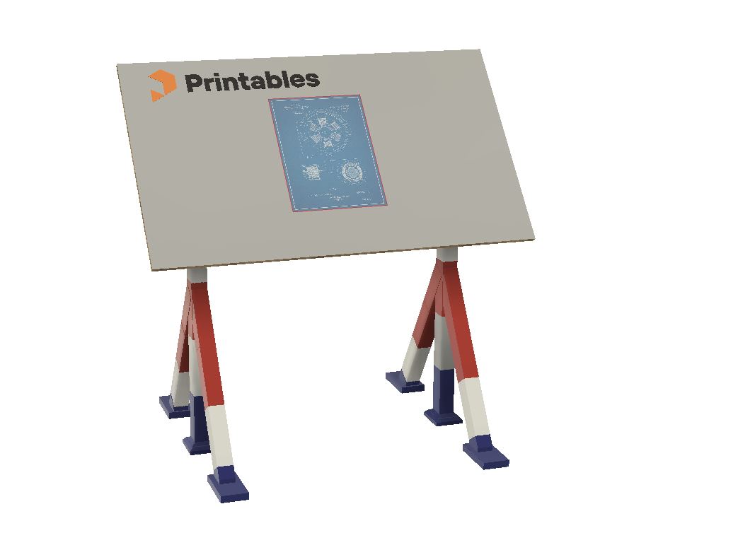 Drafting Table by Tom Anderson (The Real NEO) | Download free STL model ...