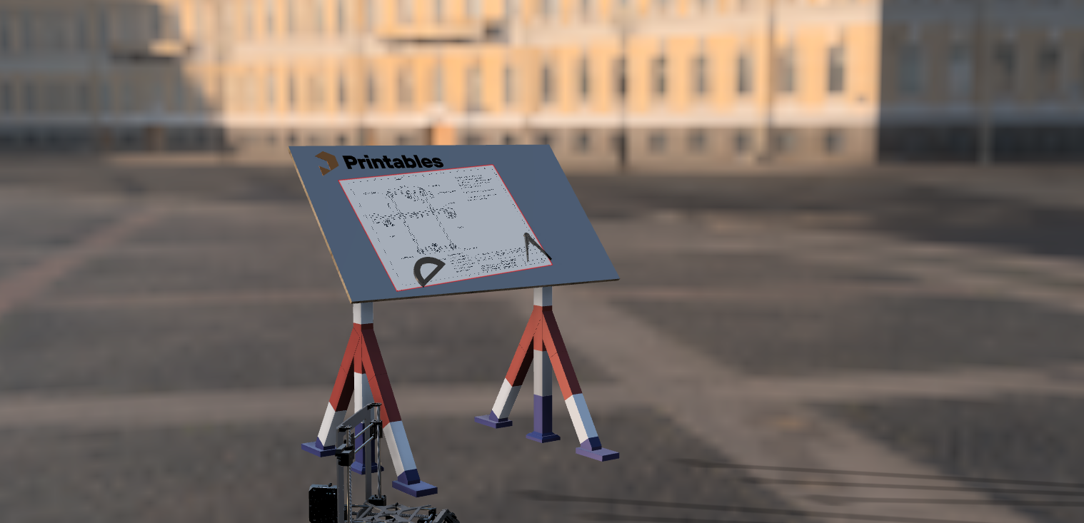 Drafting Table by Tom Anderson (The Real NEO) | Download free STL model ...