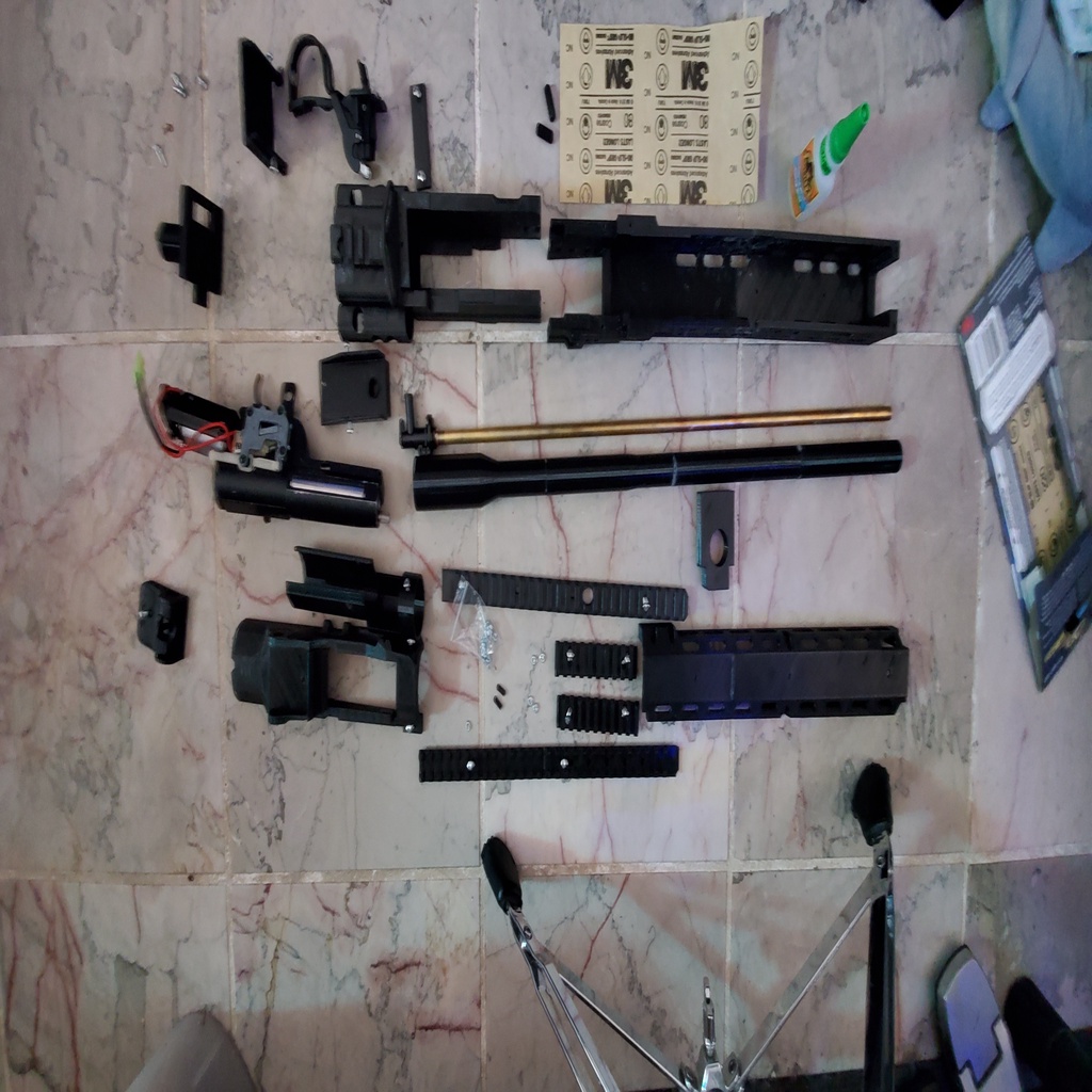 M39 EMR Airsoft Rifle w/ CYMA Version 7 Gearbox by Leucoemeraldine ...