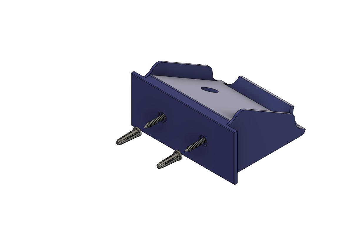 Sticky note wall mount by Kraloulk | Download free STL model ...