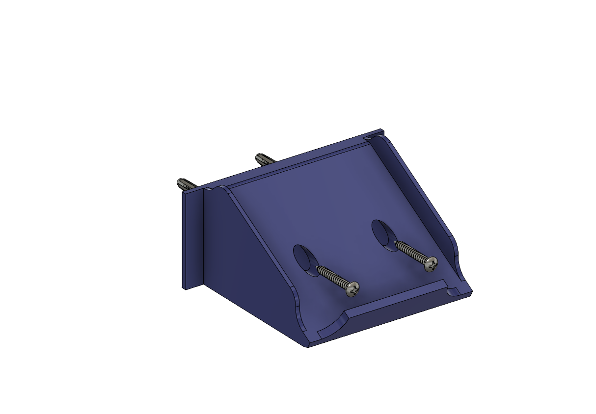 Sticky note wall mount by Kraloulk | Download free STL model ...