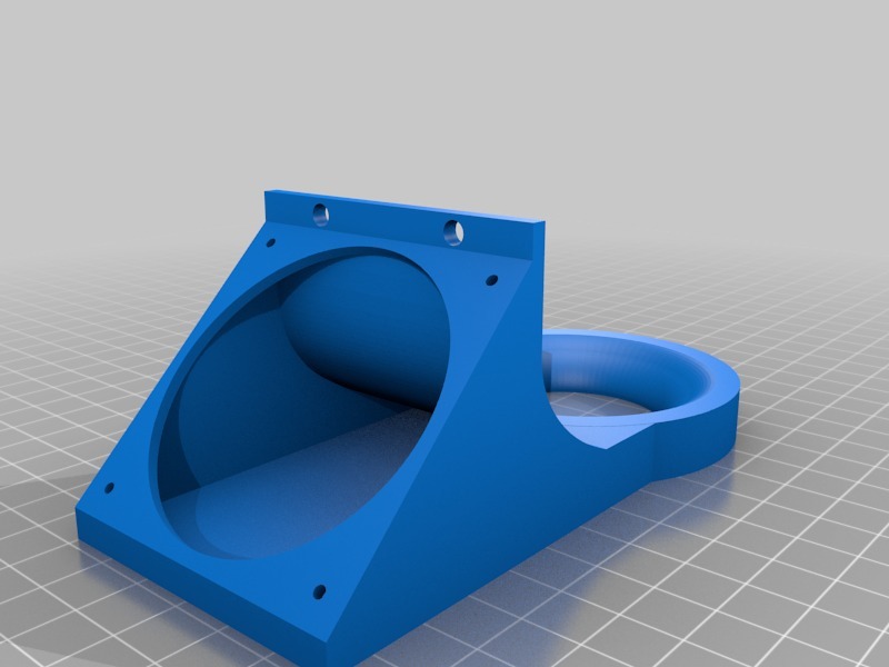 Low profile ducted fan for Mendel90 with E3Dv4 hot end by richgain ...