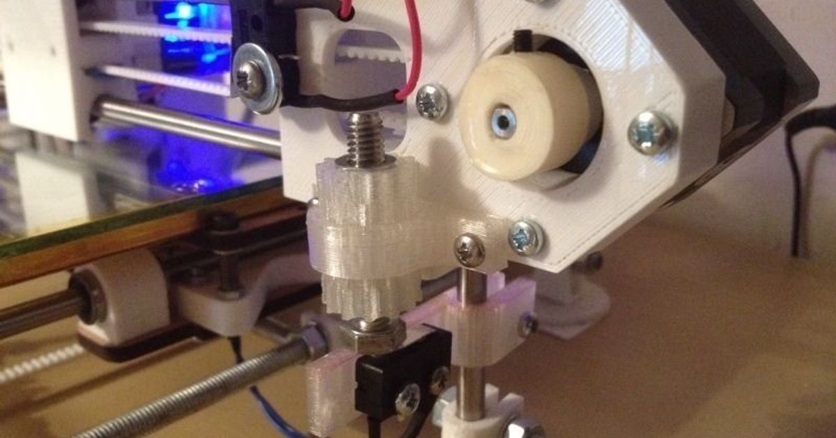 eMaker Huxley modified Z endstop by richgain | Download free STL model | Printables.com