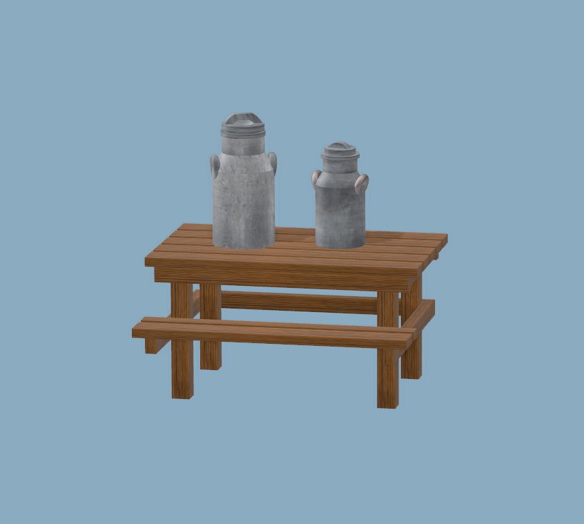 Milk churn stand 1:87 H0 scale by Enely | Download free STL model ...