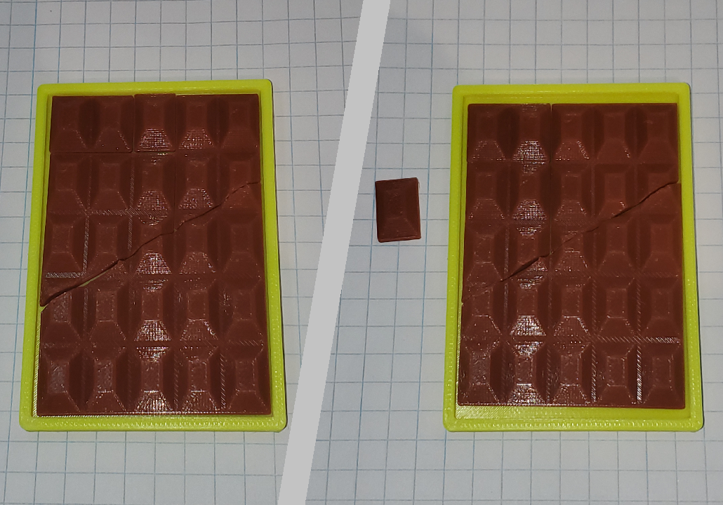 Tray for the Infinite Chocolate Bar puzzles by Yabber | Download free ...