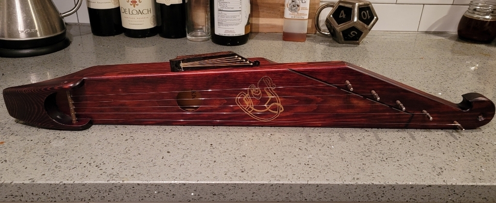 5 String Kantele Model by Hexequy | Download free STL model ...