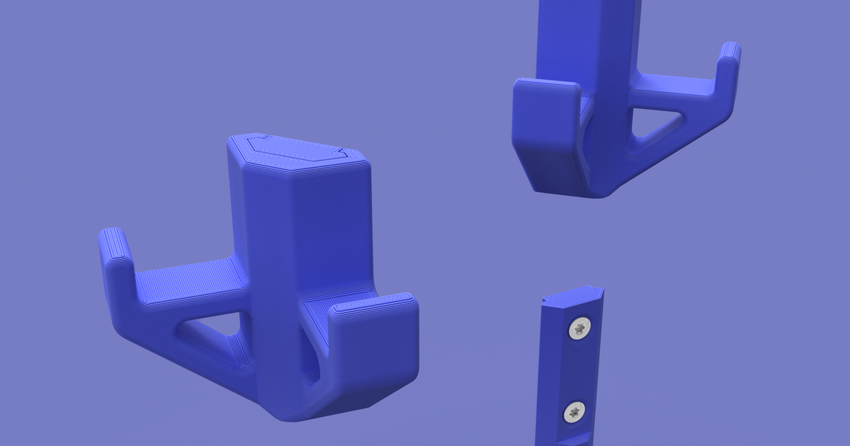 Simple & Strong Hook - V3 by The3Designer | Download free STL model ...