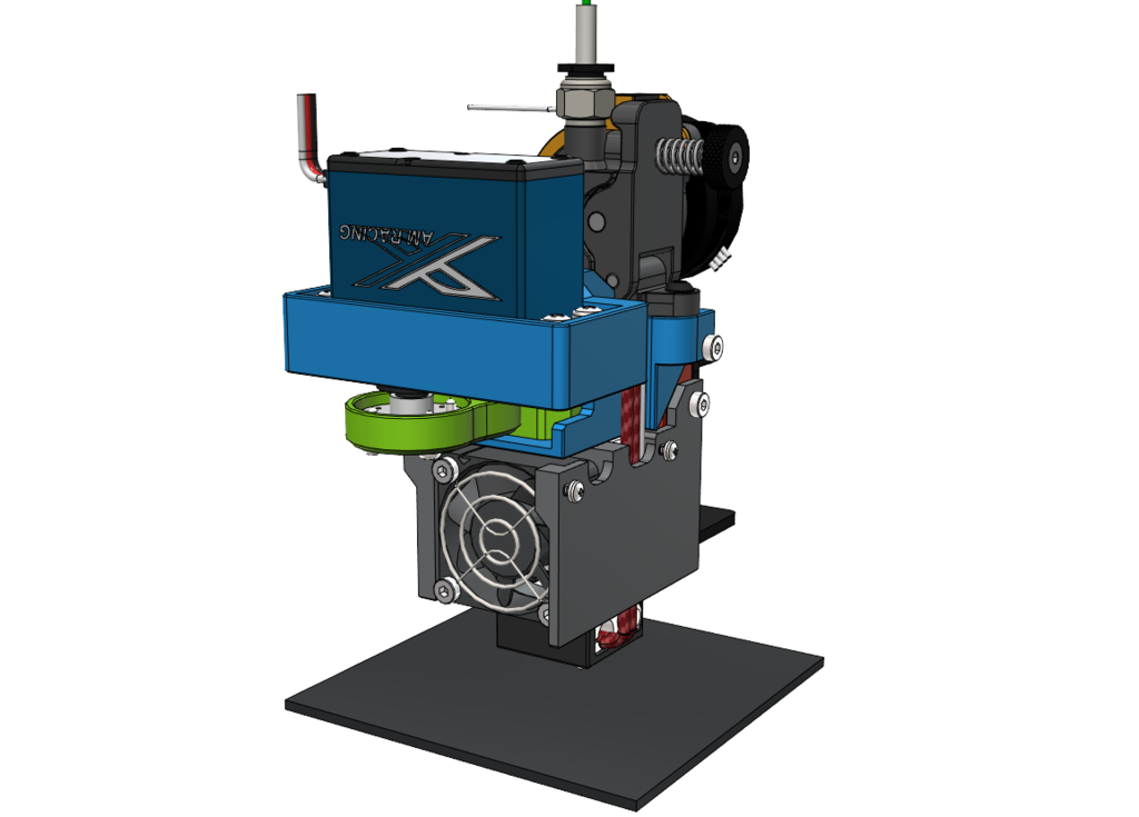 SMuFF - DDE (Orbiter) mount with integrated Filament-Cutter for Ender-3 ...