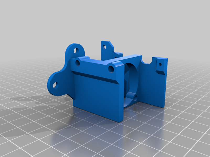 SMuFF - DDE (Orbiter) mount with integrated Filament-Cutter for Ender-3 ...