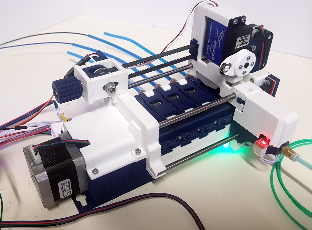SMuFF V6 - Smart Multi Filament Feeder with Bondtech Gears da Technik Gegg | Scarica il modello ...