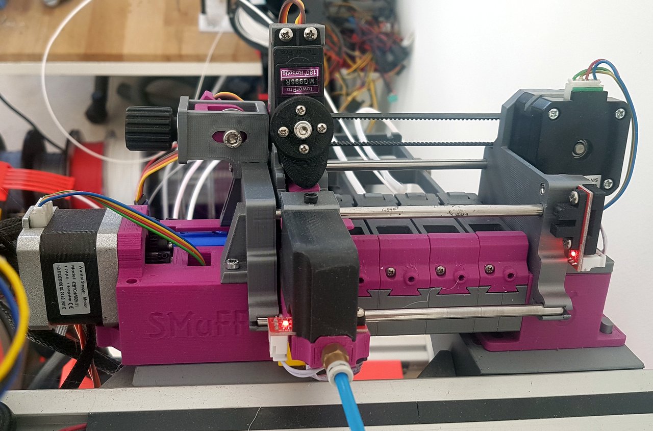 SMuFF V6 - Smart Multi Filament Feeder with Bondtech Gears da Technik Gegg | Scarica il modello ...