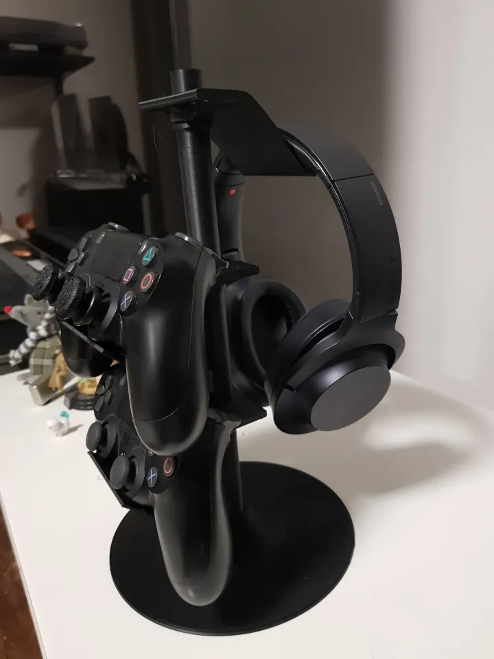 PS4 Controller and Headphone Stand by Maker Mike | Download free STL ...