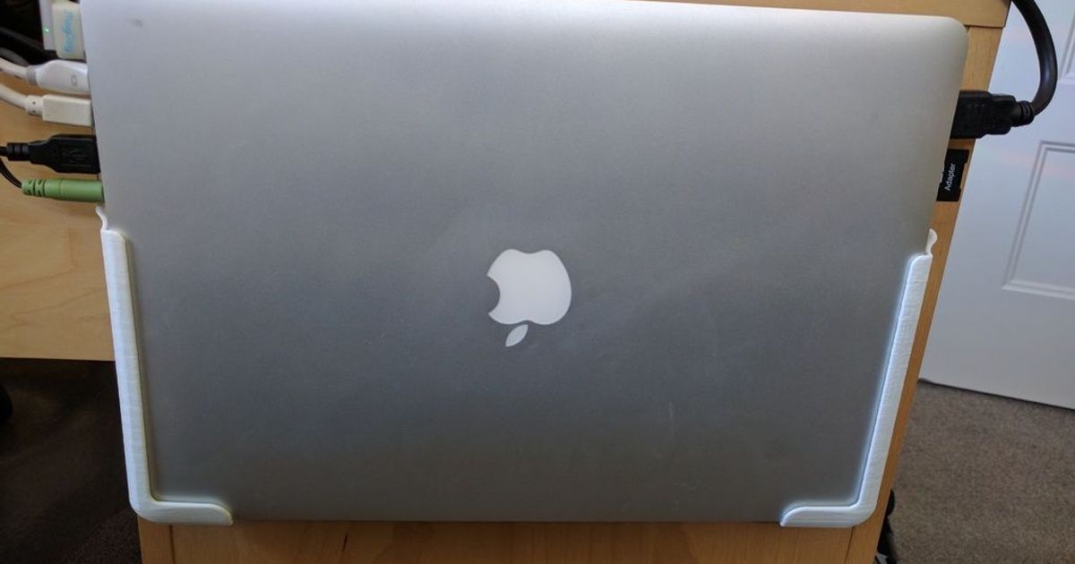 Macbook Pro Wall Mount Rails (2013-2018 models) by tiz.io | Download ...