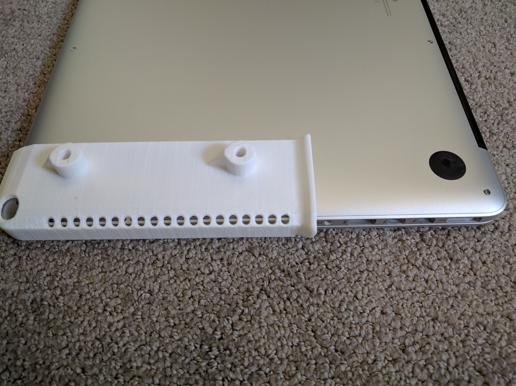 Macbook Pro Wall Mount Rails (2013-2018 models) by tiz.io | Download ...