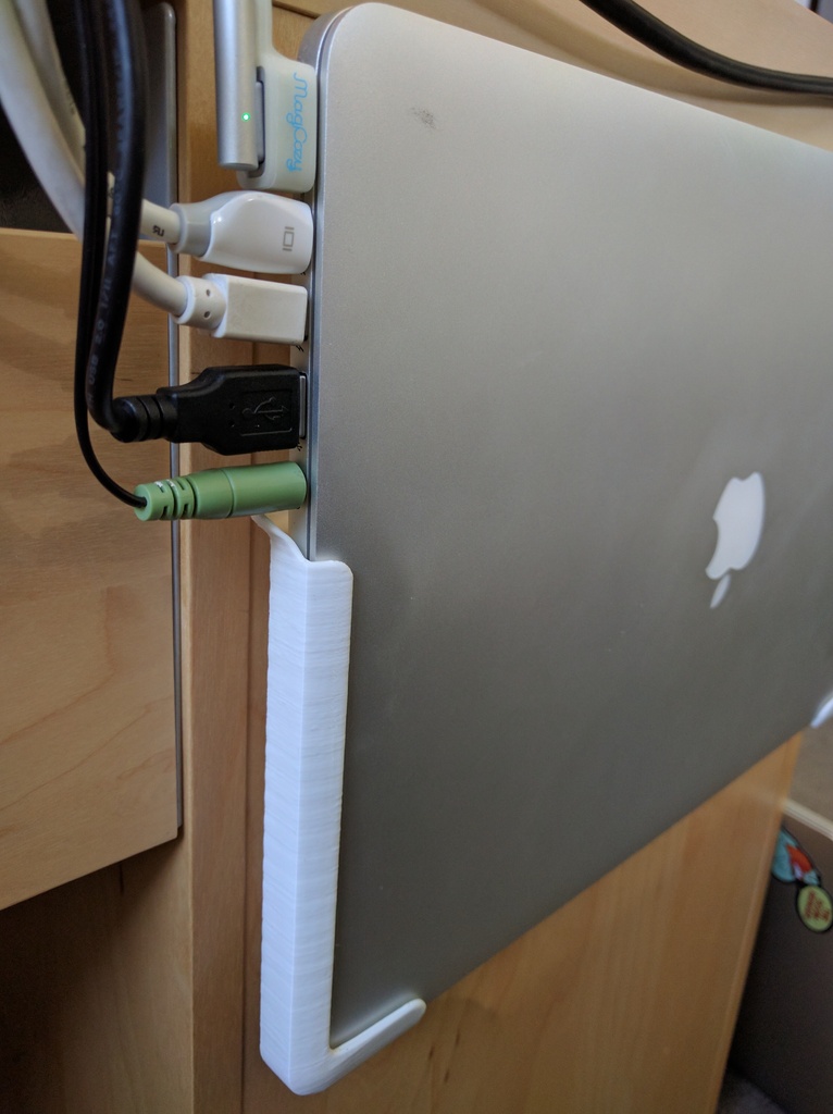 Macbook Pro Wall Mount Rails (2013-2018 models) by tiz.io | Download ...