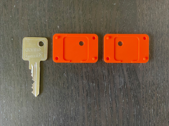 Magnetic key head cover by Adamow | Download free STL model ...