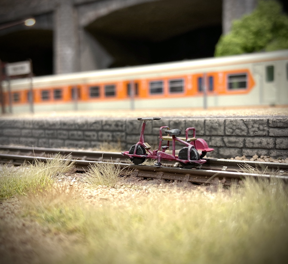Rail Bike H0 1:87 scale by Enely | Download free STL model | Printables.com