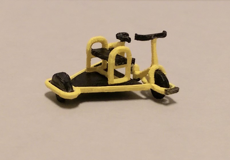 Rail Bike H0 1:87 scale by Enely | Download free STL model | Printables.com