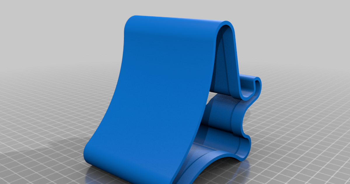 iPad Mini portrait stand by pauldaws | Download free STL model ...