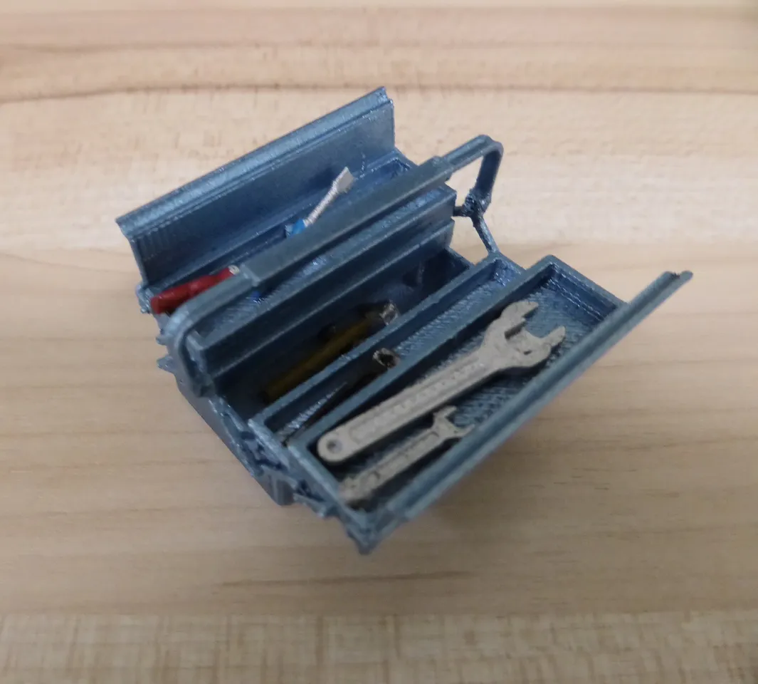 Toolbox and tools 1:18 scale by Enely | Download free STL model ...