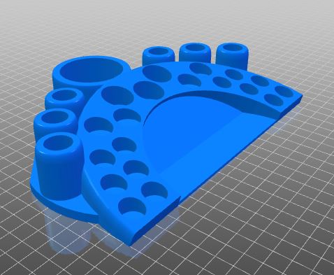 Custom Tattoo Ink Cup Holder by RodH | Download free STL model ...