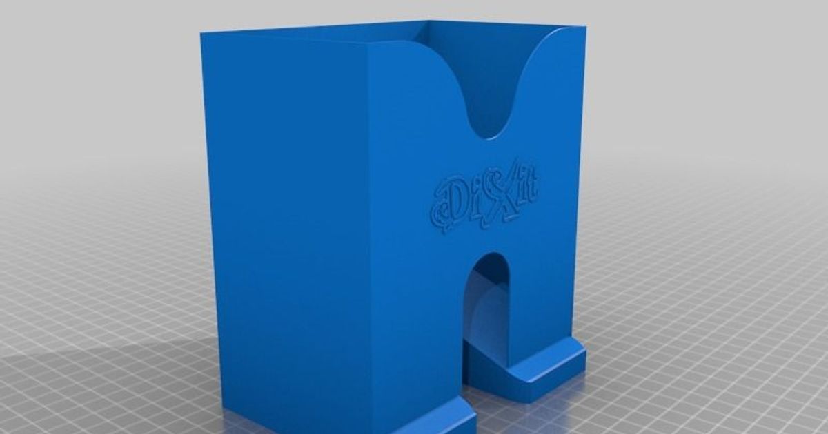 Dixit Cards Dock by Adam Strojek | Download free STL model | Printables.com