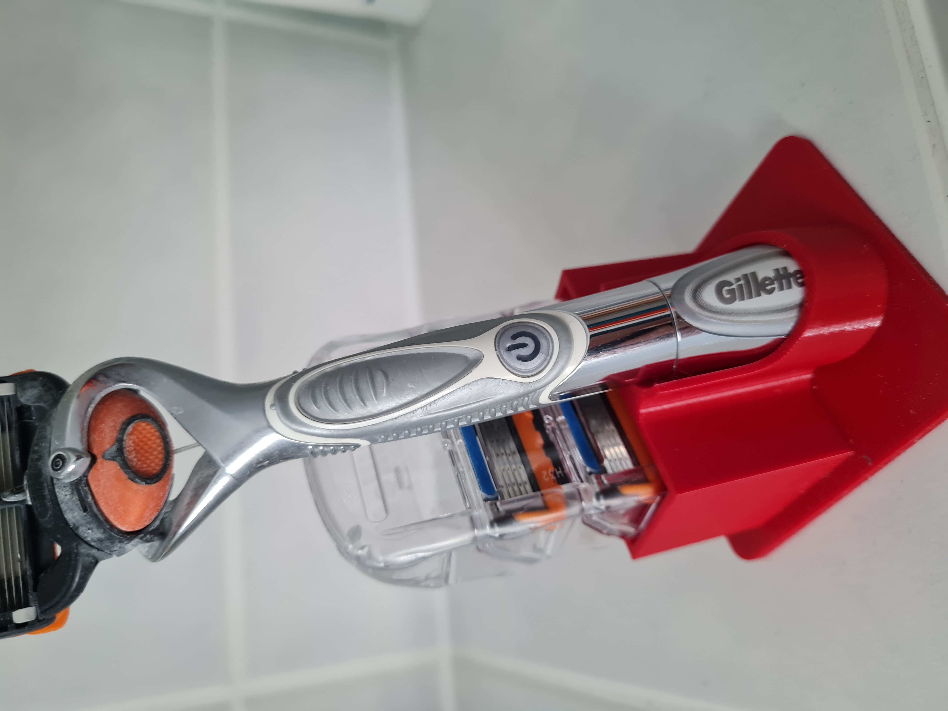 Gilette Fusion Power Holder by Longlife2012 | Download free STL model ...