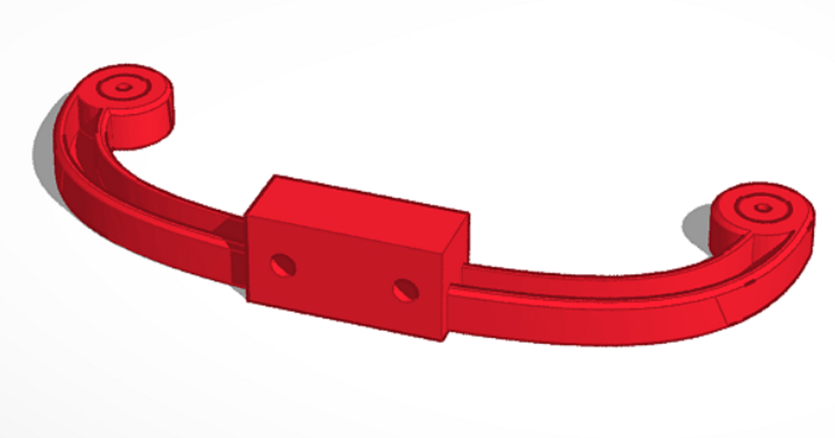 Dual Filament Guide for D3-Hero von LinusMaximus | Kostenloses STL ...