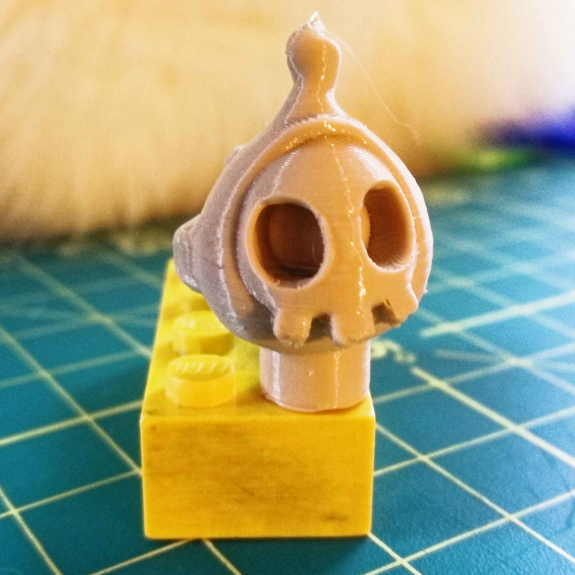 Pokemon Duskull on one stud LEGO by bollibe | Download free STL model ...