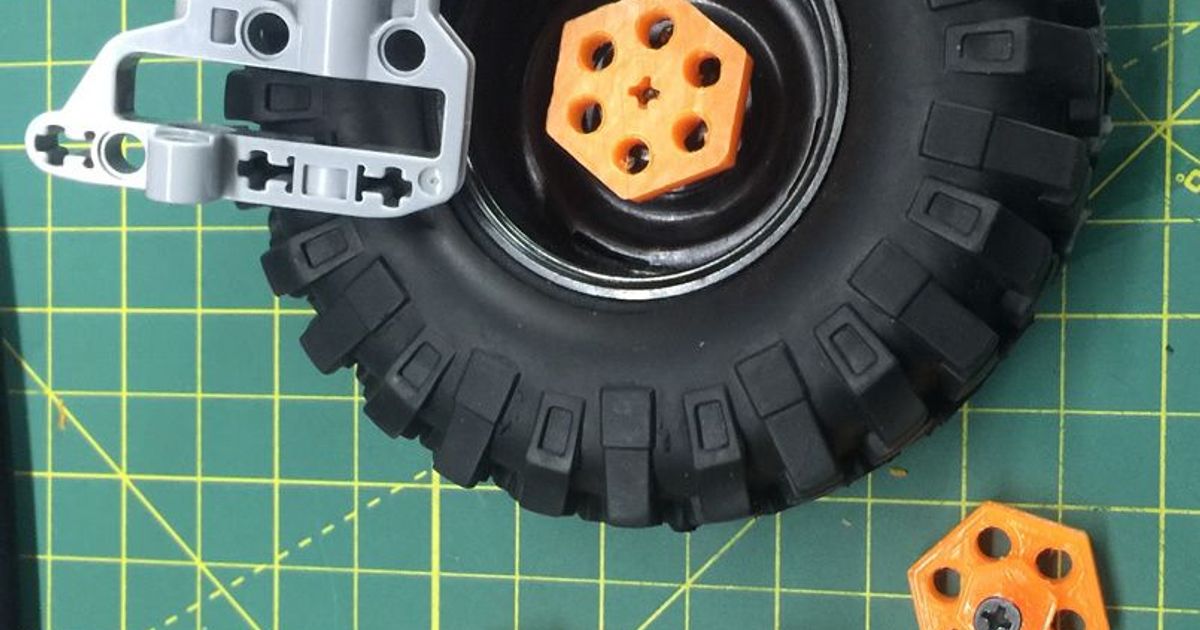 RC Hex to LEGO Hub Adapter by PlastiBots | Download free STL model ...