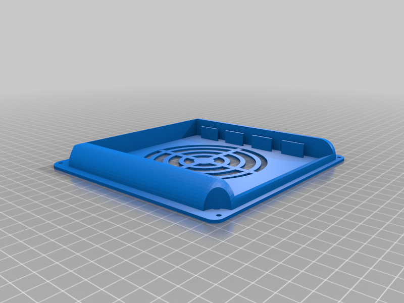 dryer vent with grate by Mupshot | Download free STL model | Printables.com