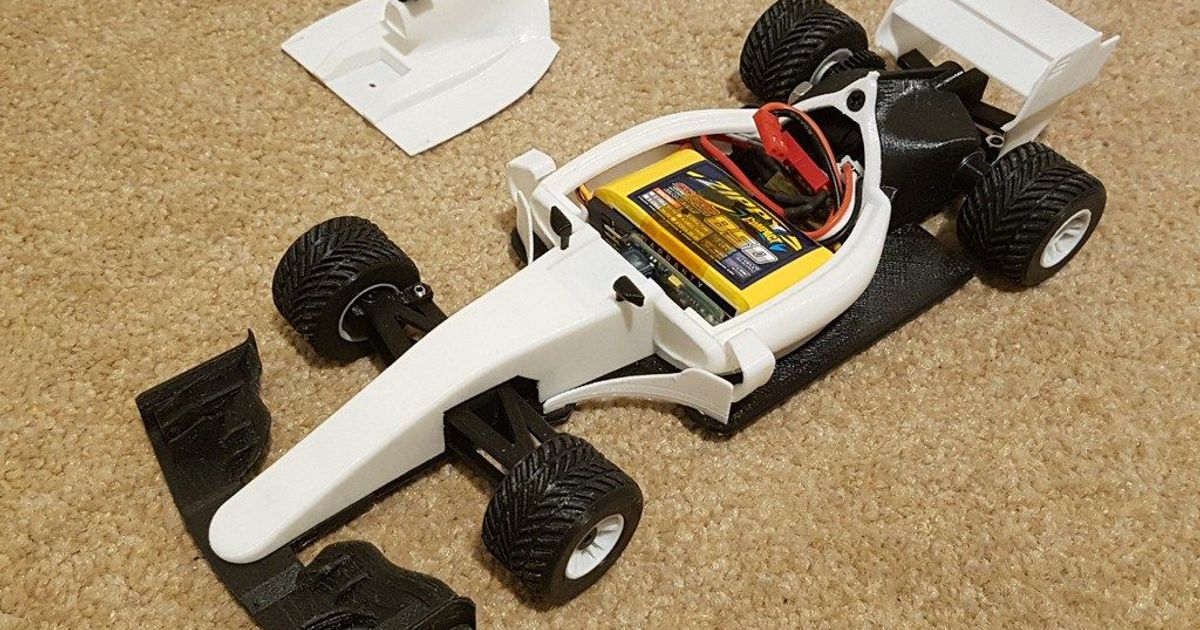 1:18 Scale OpenRC F1 Radio Controlled Car by Nigel West | Download free ...