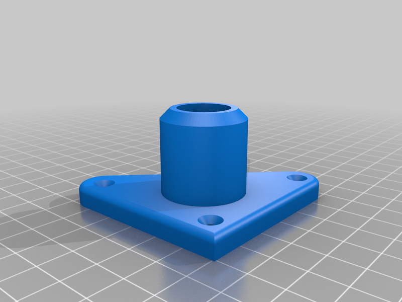1" PVC Desk Riser Leg Brackets by Dr Romeo Chaire | Download free STL ...