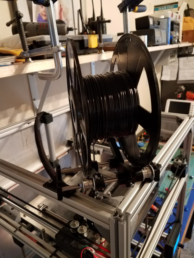 Corner Filament spool mount by JesseM | Download free STL model ...