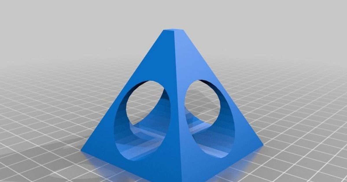 Painting pyramid by JesseM | Download free STL model | Printables.com