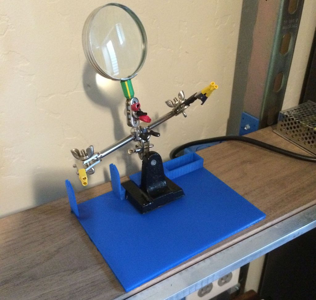 Solder assistant base plate by JesseM | Download free STL model ...
