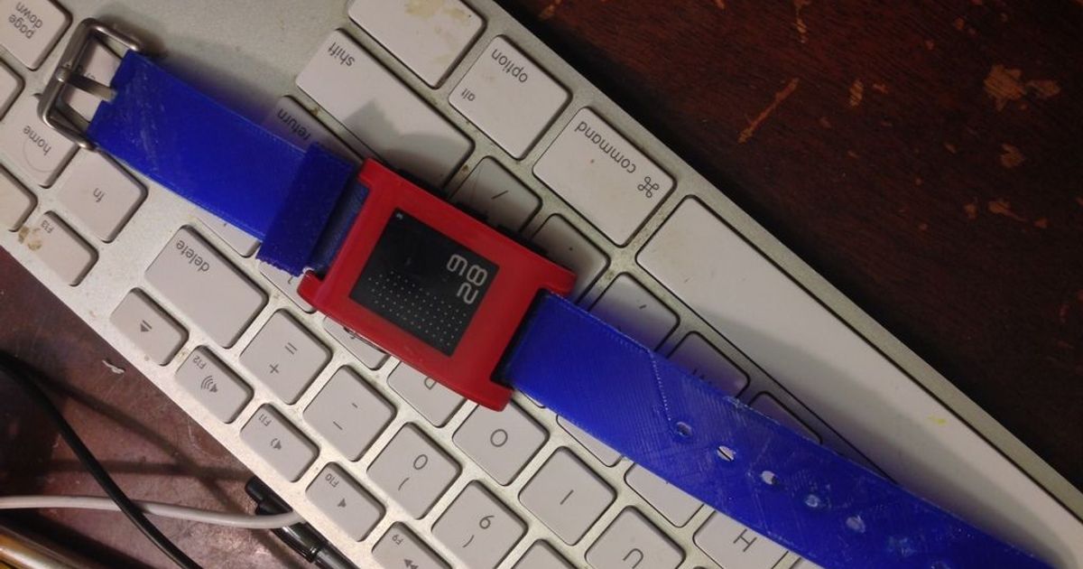 More Customizable Watch Band by Laird Popkin | Download free STL model ...