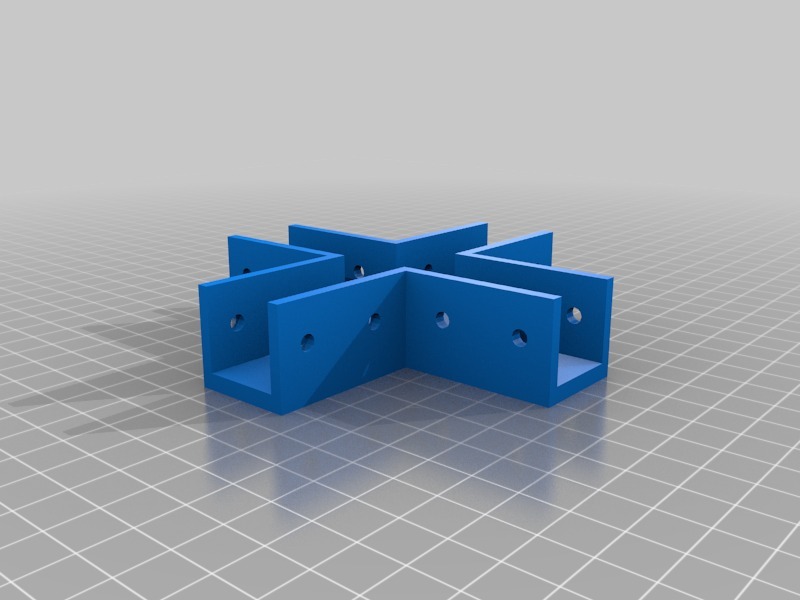 80/20 20mm Extruded aluminum brackets by JesseM | Download free STL ...