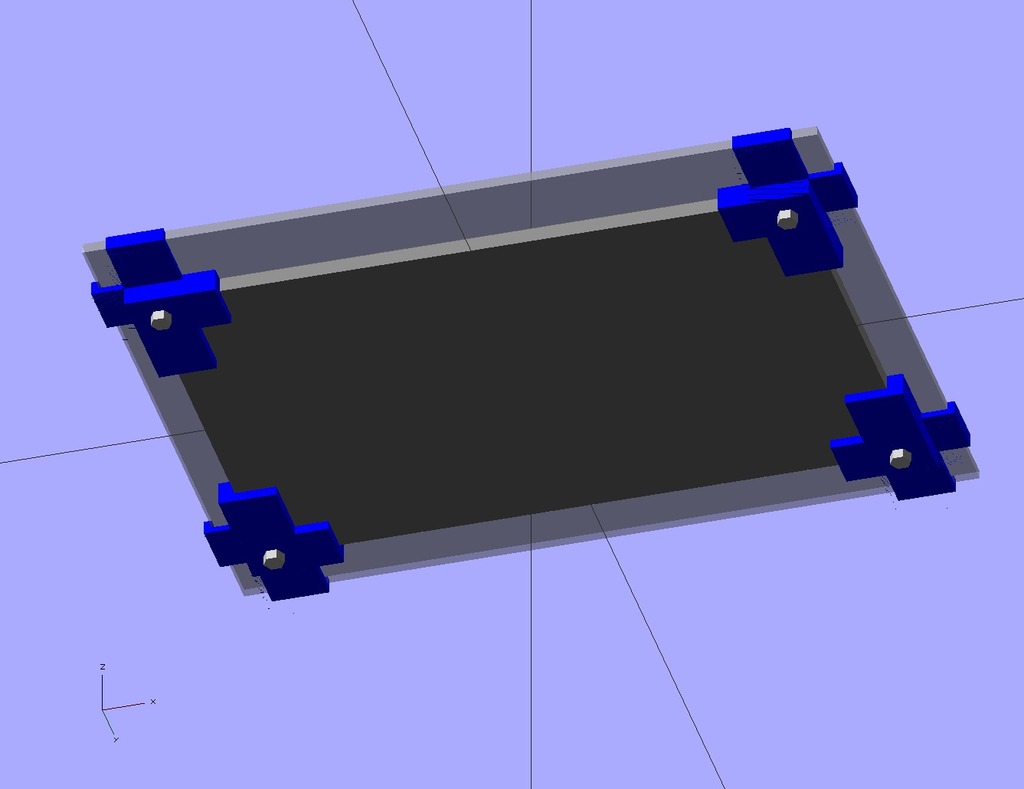 8x10 Plate Glass Clips by Laird Popkin | Download free STL model ...