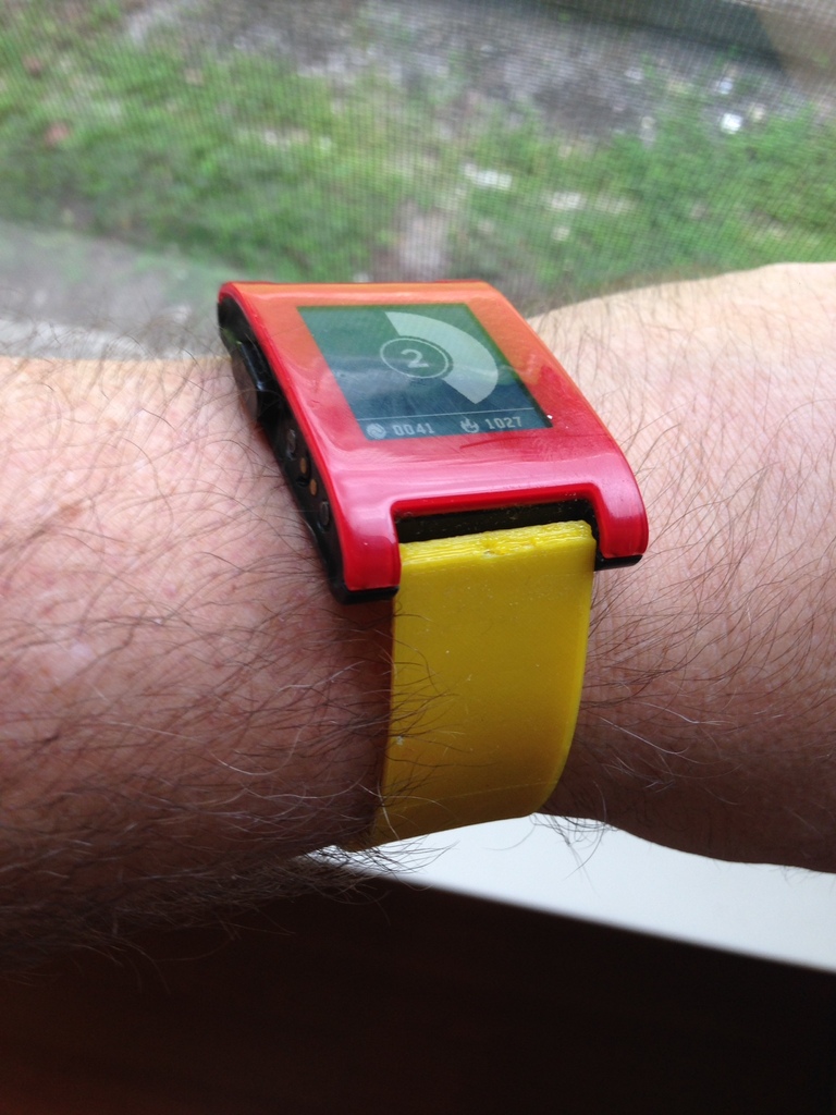 Pebble Watchband by Laird Popkin | Download free STL model | Printables.com