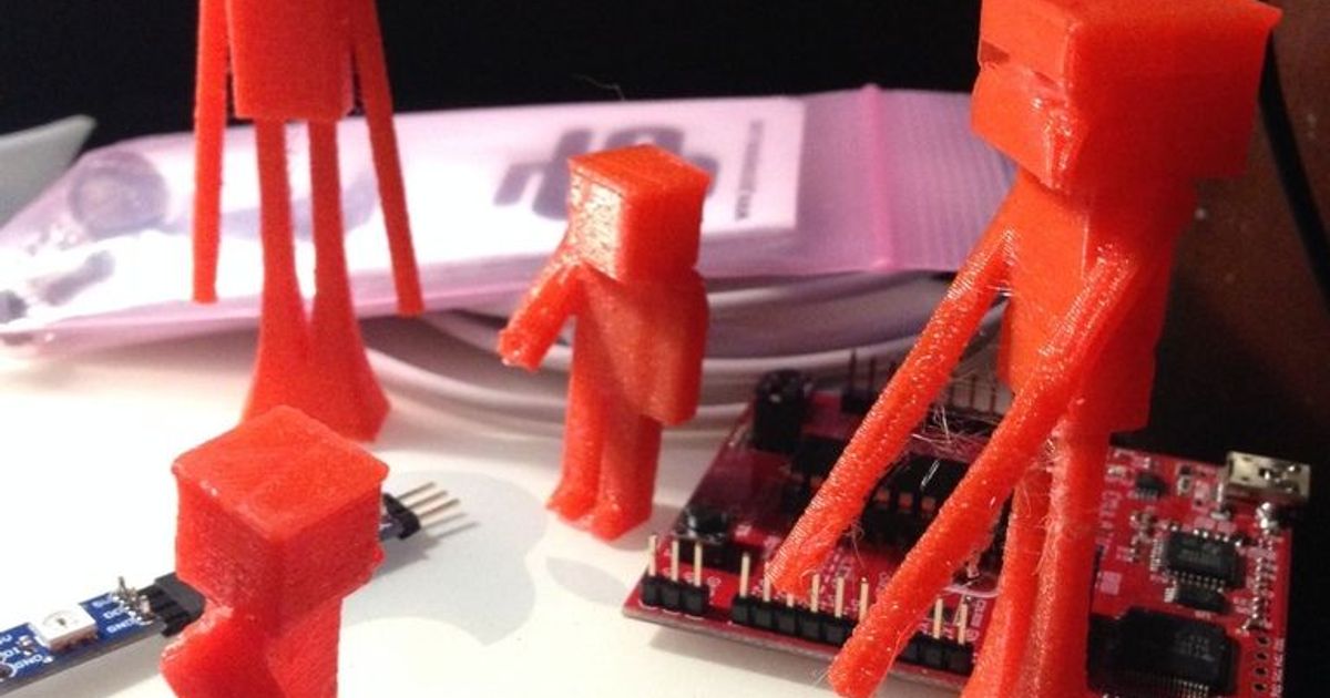 Customizable One-Piece Steve by Laird Popkin | Download free STL model ...