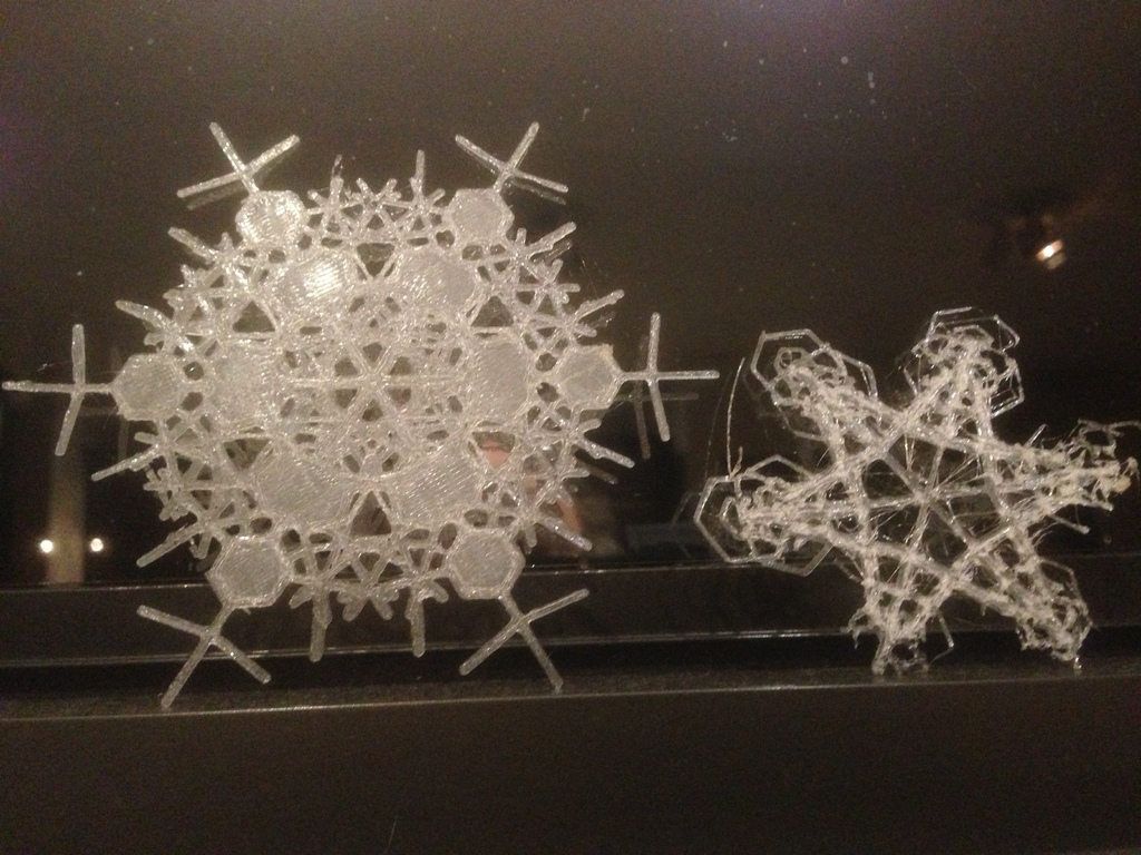 Blizzard of Unique Snowflakes by Laird Popkin | Download free STL model ...