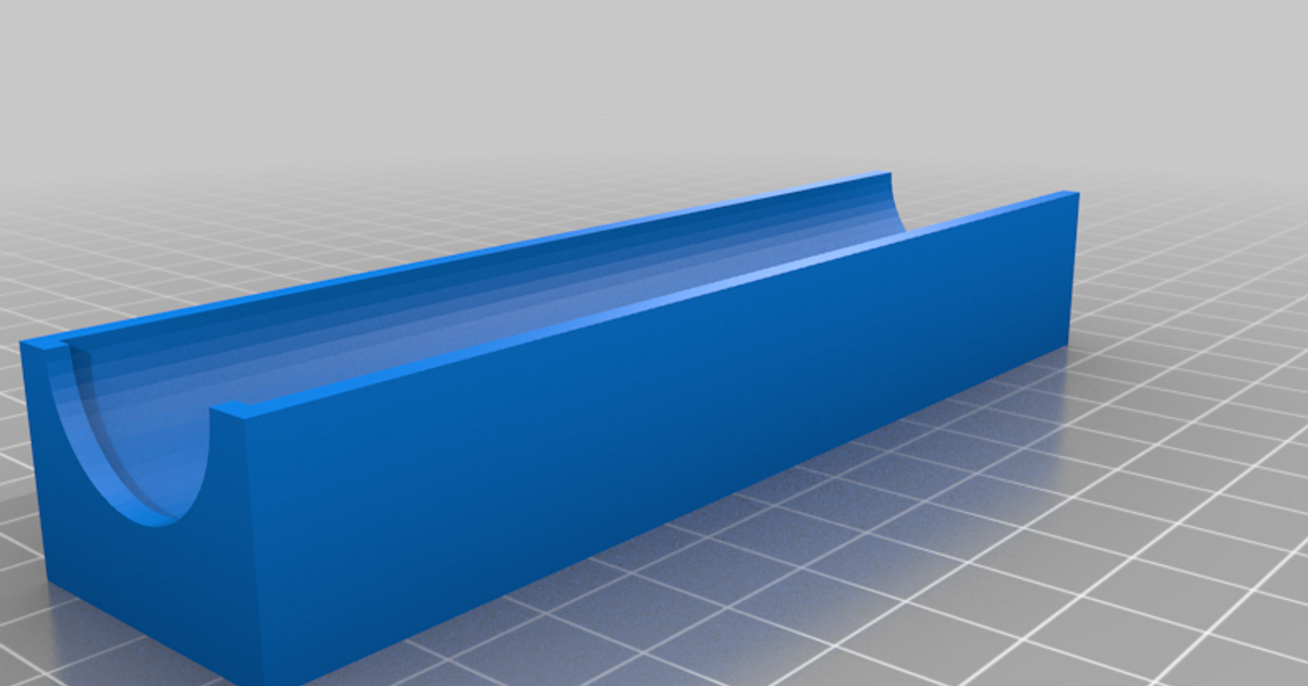 MPCNC Primo Drill Jig for 25.4mm/1" pipe by JohnF | Download free STL ...