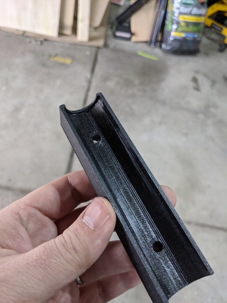 MPCNC Primo Drill Jig for 25.4mm/1" pipe by JohnF | Download free STL ...