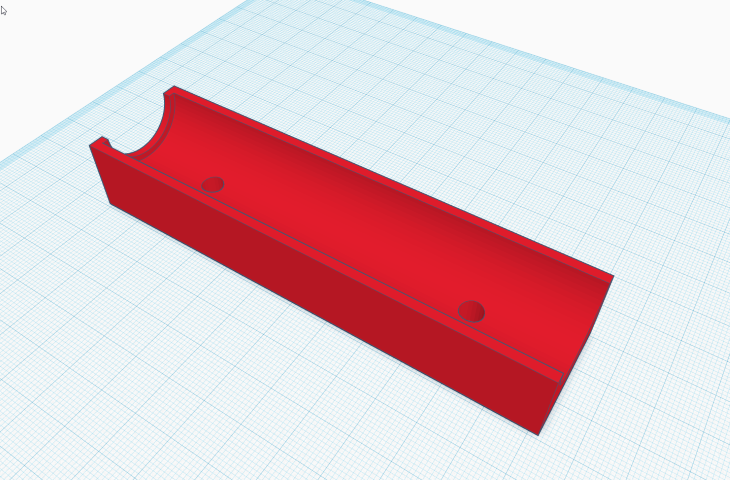 MPCNC Primo Drill Jig for 25.4mm/1" pipe by JohnF | Download free STL ...