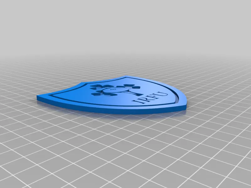 IRFU Ireland Rugby Coaster by EMN | Download free STL model ...