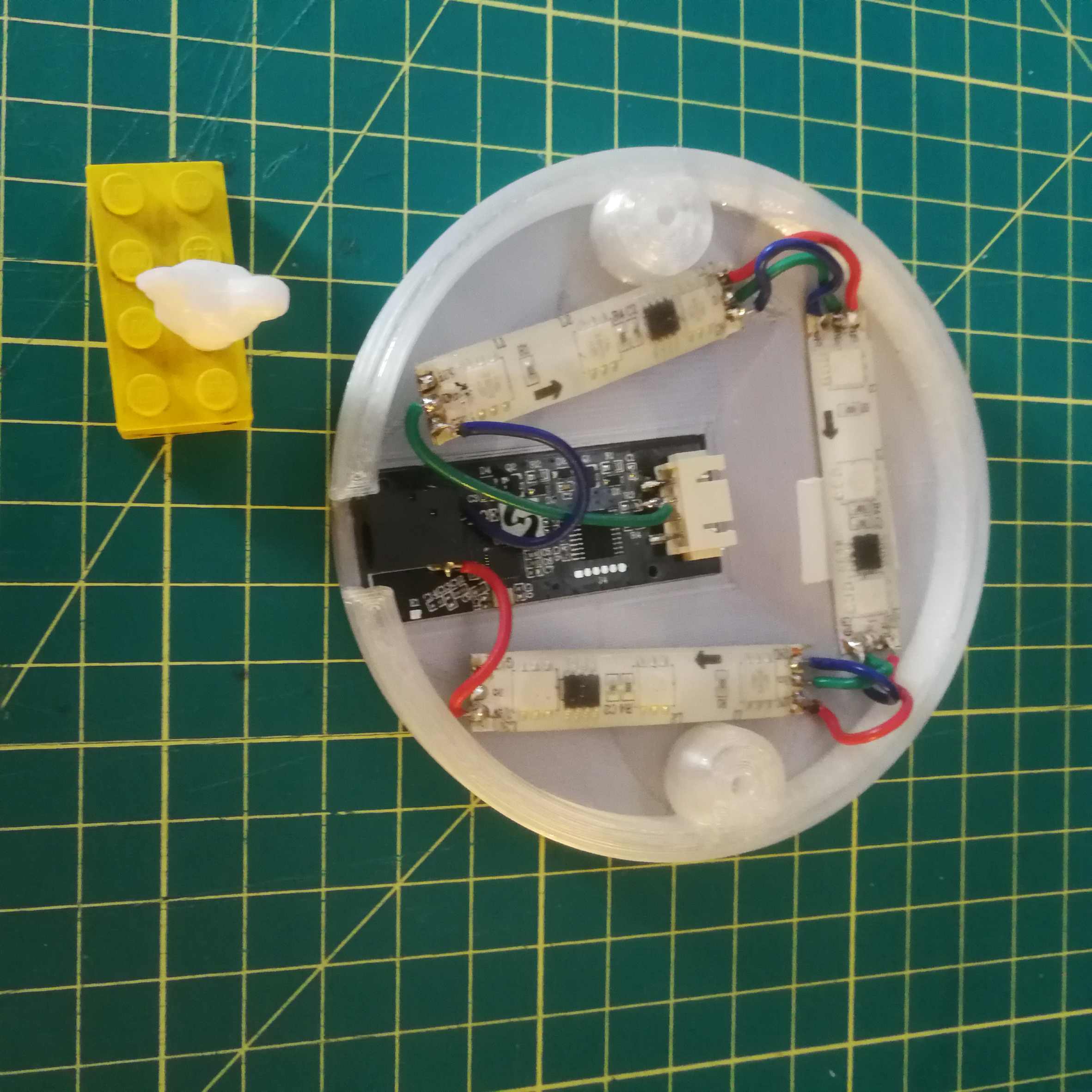 Led lamp - Lego stud by bollibe | Download free STL model | Printables.com