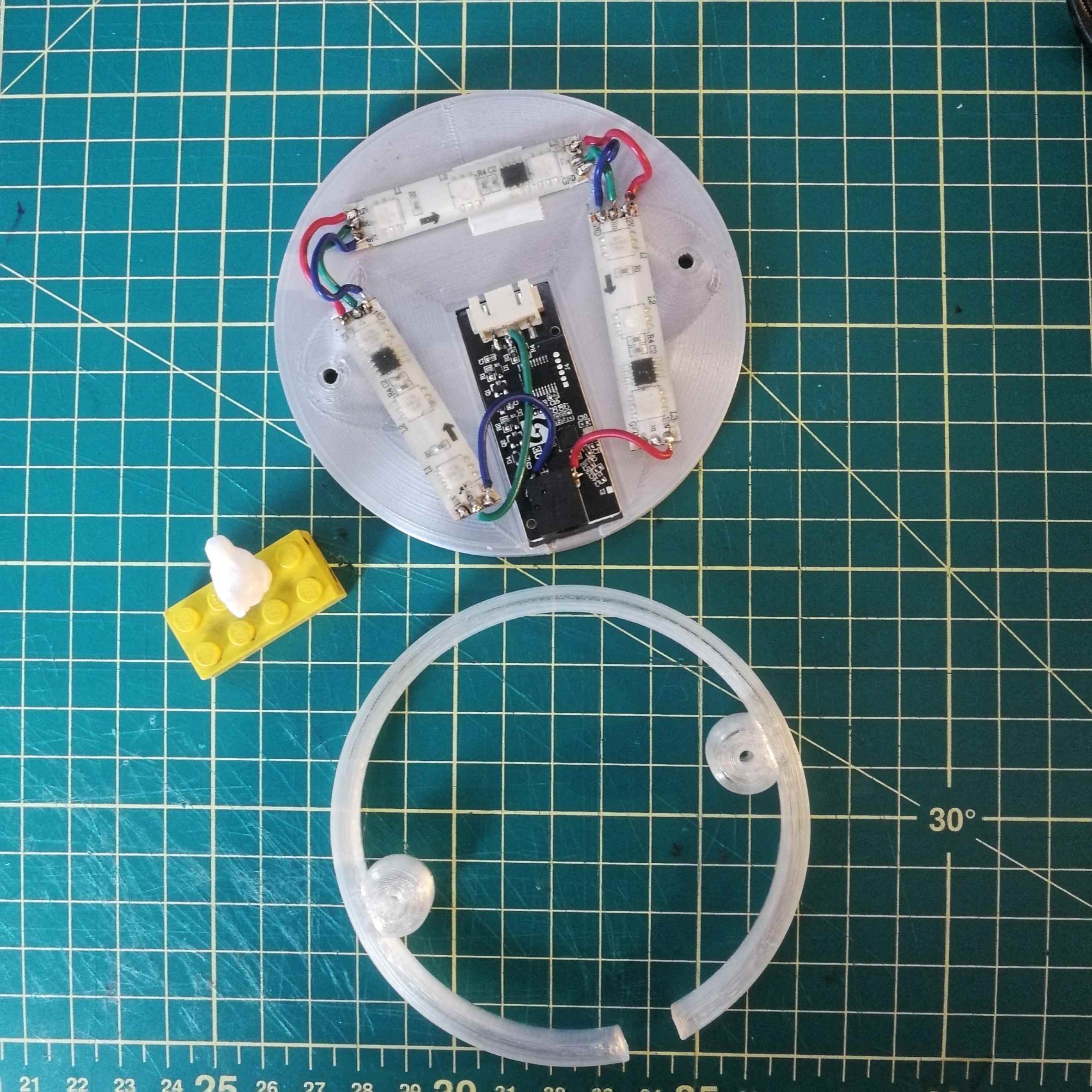 Led lamp - Lego stud by bollibe | Download free STL model | Printables.com