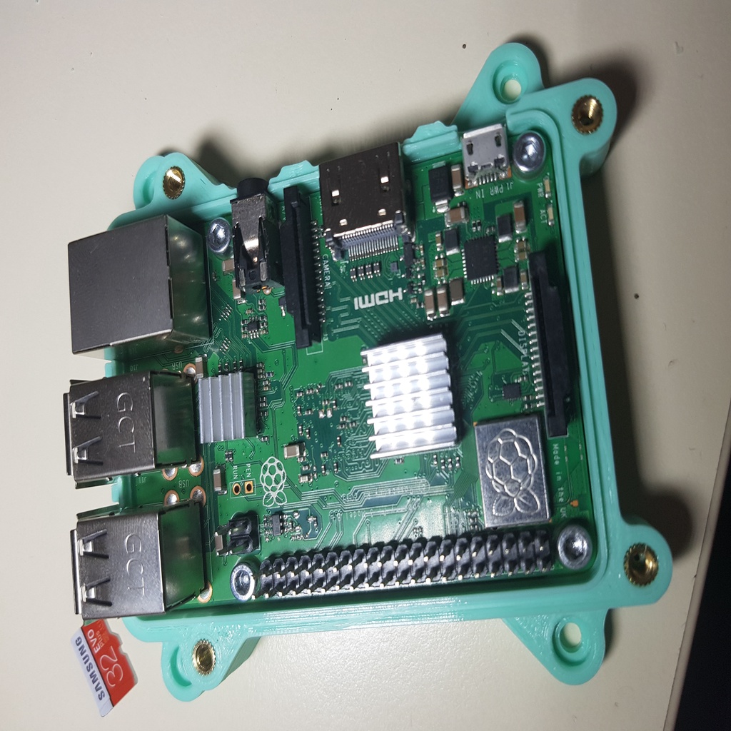 Raspberry PI 3 B+ Case by Alex A. | Download free STL model ...