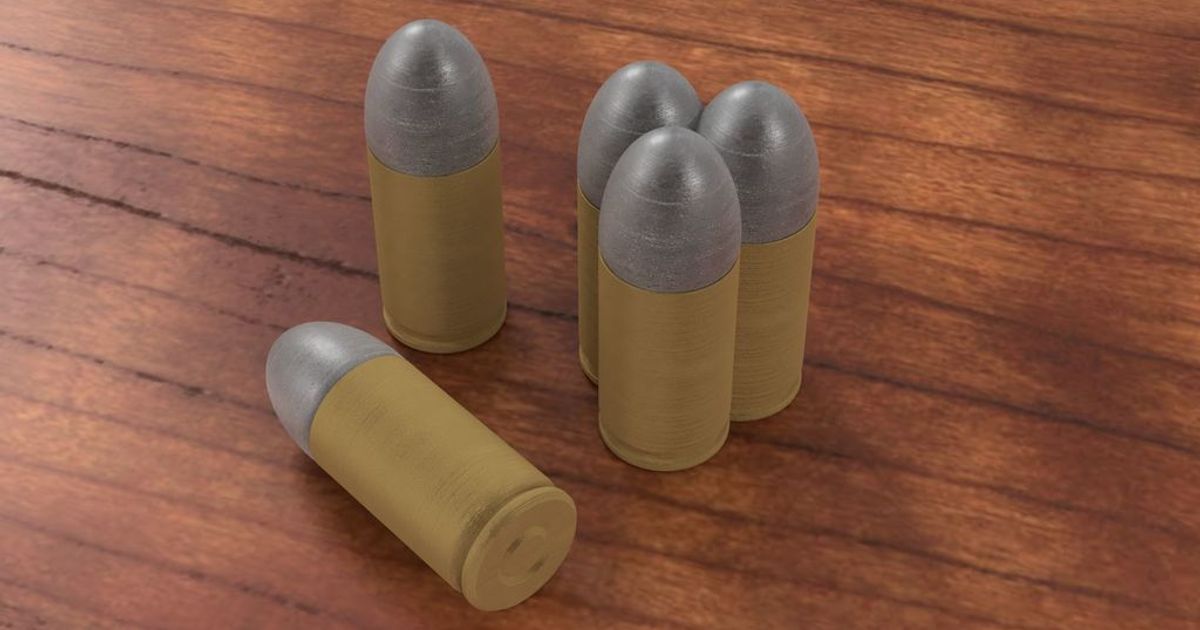 Bang! The Dice Game - Bullets by kap42 | Download free STL model ...